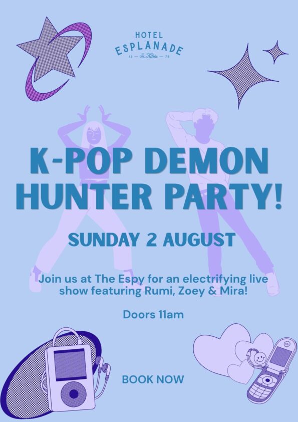 K-Pop Demon Hunter Kids Party - Hotel Esplanade, St Kilda